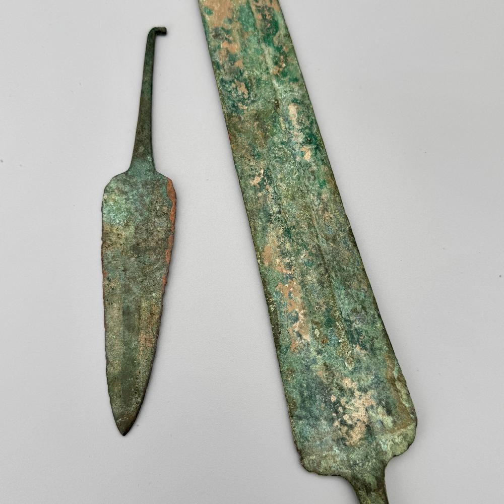 Blade | Two Greek Bronze Age Weapons | MutualArt