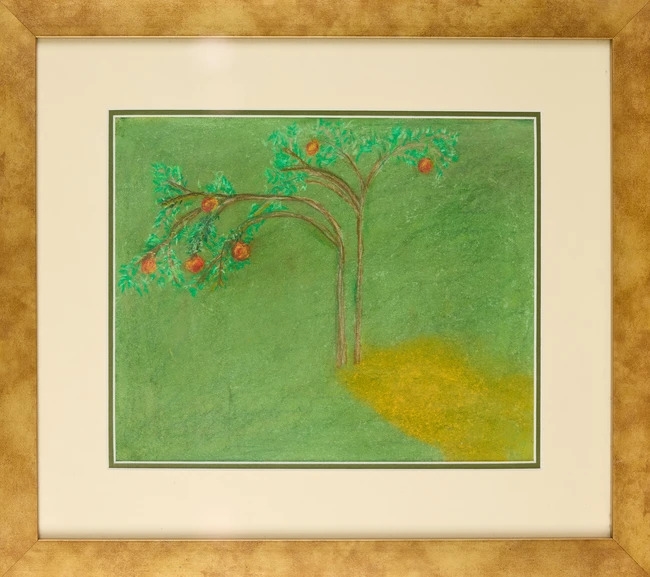 Craigie Aitchison | Apple tree | MutualArt