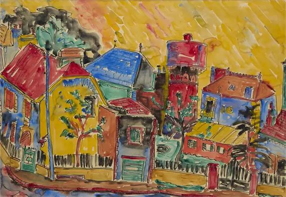 Kenneth Hall | Boats (1937) | MutualArt