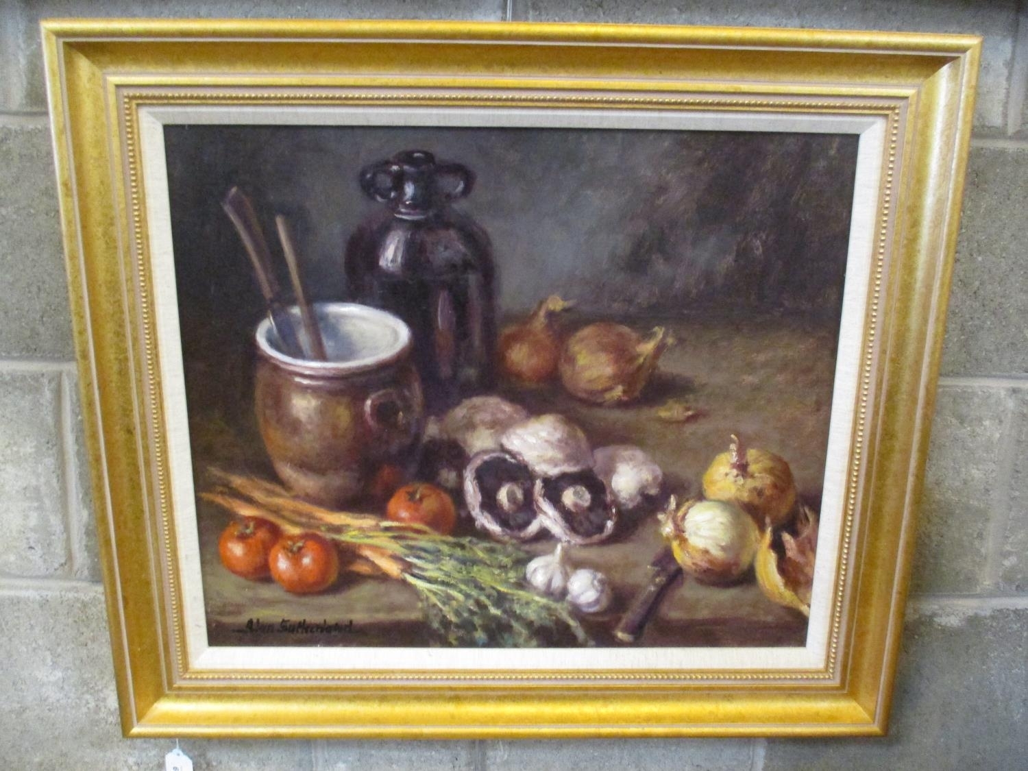 Alan Sutherland | Still Life of Vegetables | MutualArt