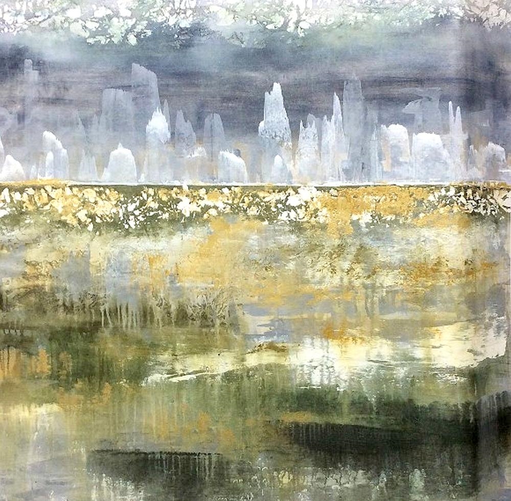 Alexys Henry | Swayed Green IV | MutualArt