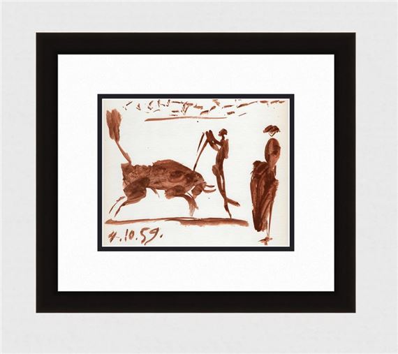 Pablo Picasso | The Bullfight (1961) | MutualArt