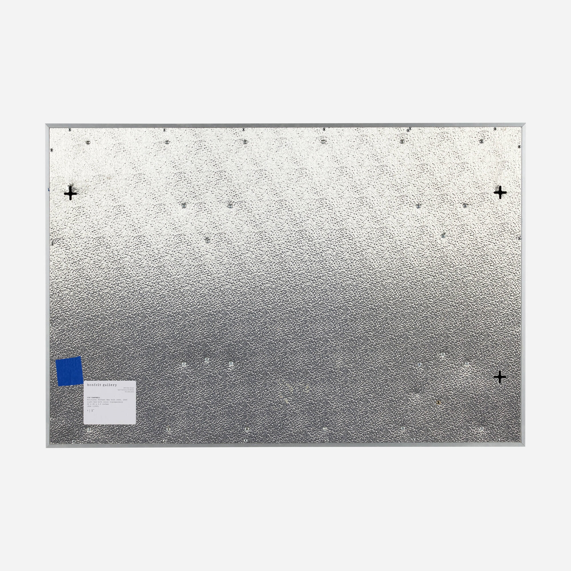 Jim Campbell | Political Protest IV (from the Political Protest Series ...