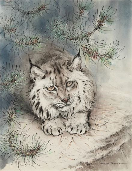 Ralph Thompson | Canada Lynx (1998) | MutualArt