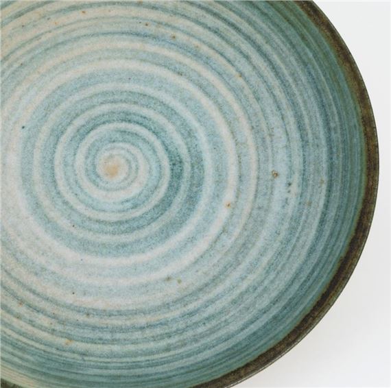 Maria Stewart | Plate with Swirl Pattern (1975) | MutualArt