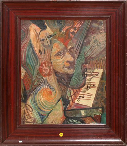 Pierre Chanelle | Porträt des Geigers Dusan Pandula (1945) | MutualArt