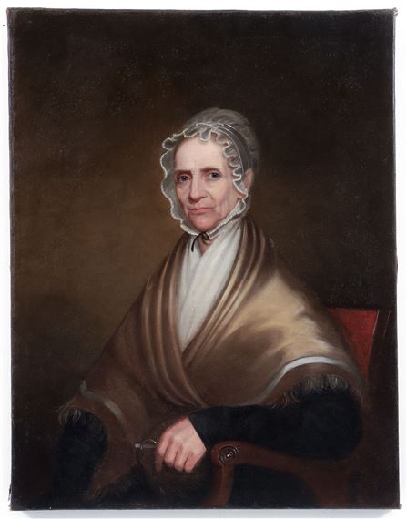 James Reid Lambdin | Attr. James Reid Lambdin Oil on Canvas Portrait of ...