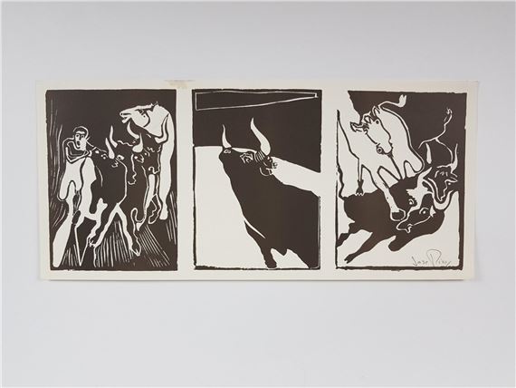 Jose Pires | Triptyque Toros | MutualArt