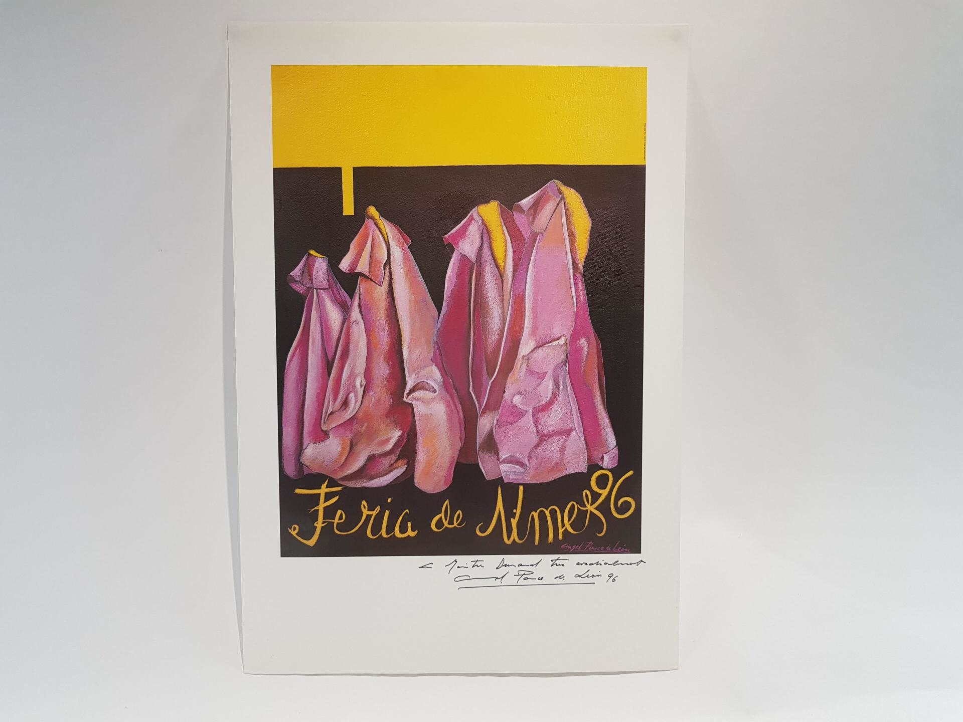 Angel Ponce De Leon | Affiche de la Feria de Nîmes 1996 (1996) | MutualArt