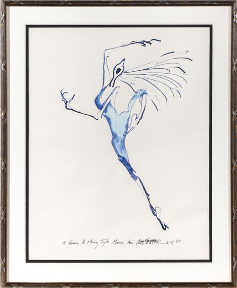 Jules Feiffer | A Dance to Mary Tyler Moore (97) | MutualArt