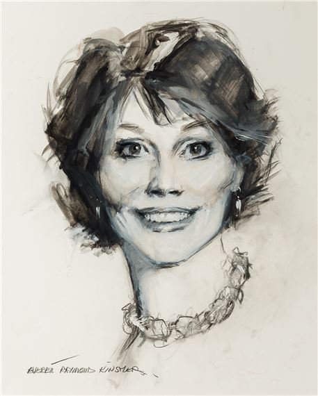Everett Raymond Kinstler | Portrait of Mary Tyler Moore | MutualArt