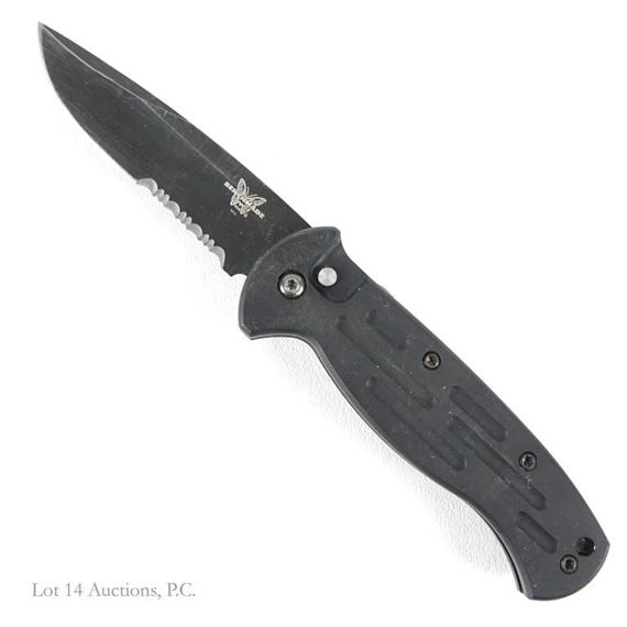 Normal | Benchmade Spring Assisted 154CM Knife | MutualArt
