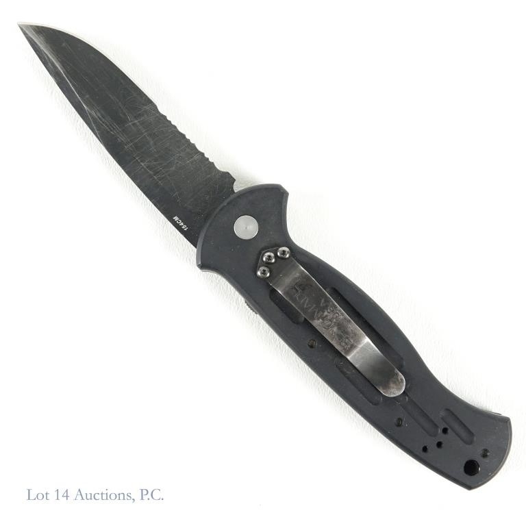Normal | Benchmade Spring Assisted 154CM Knife | MutualArt