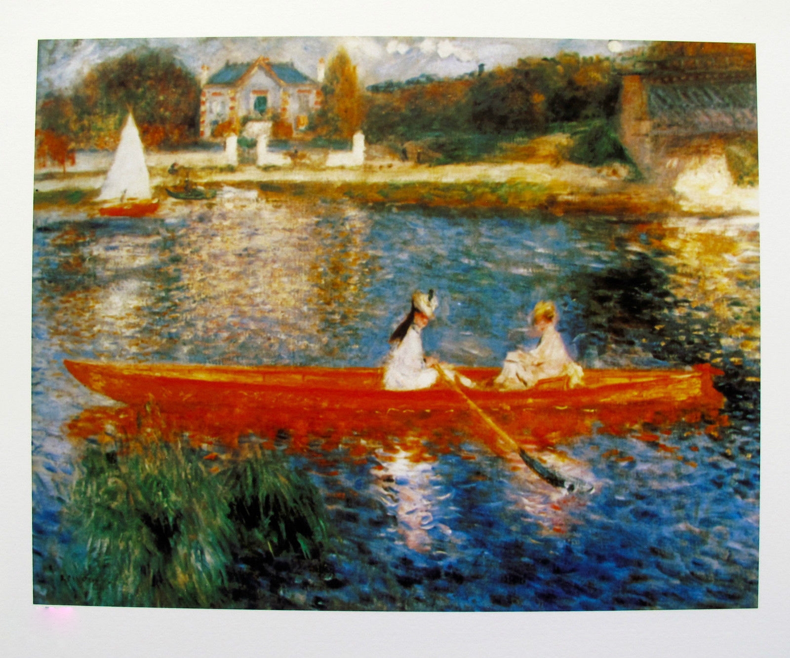 Pierre-Auguste Renoir | Pierre Auguste Renoir THE SKIFF Estate Signed ...