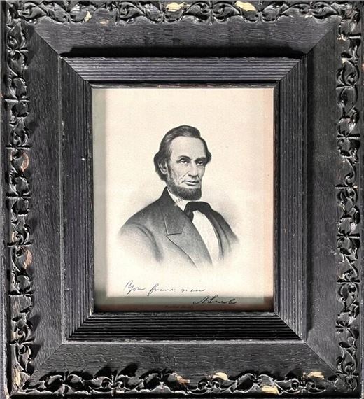 Abraham Lincoln | B/W ABRAHAM LINCOLN PORTRAIT | MutualArt