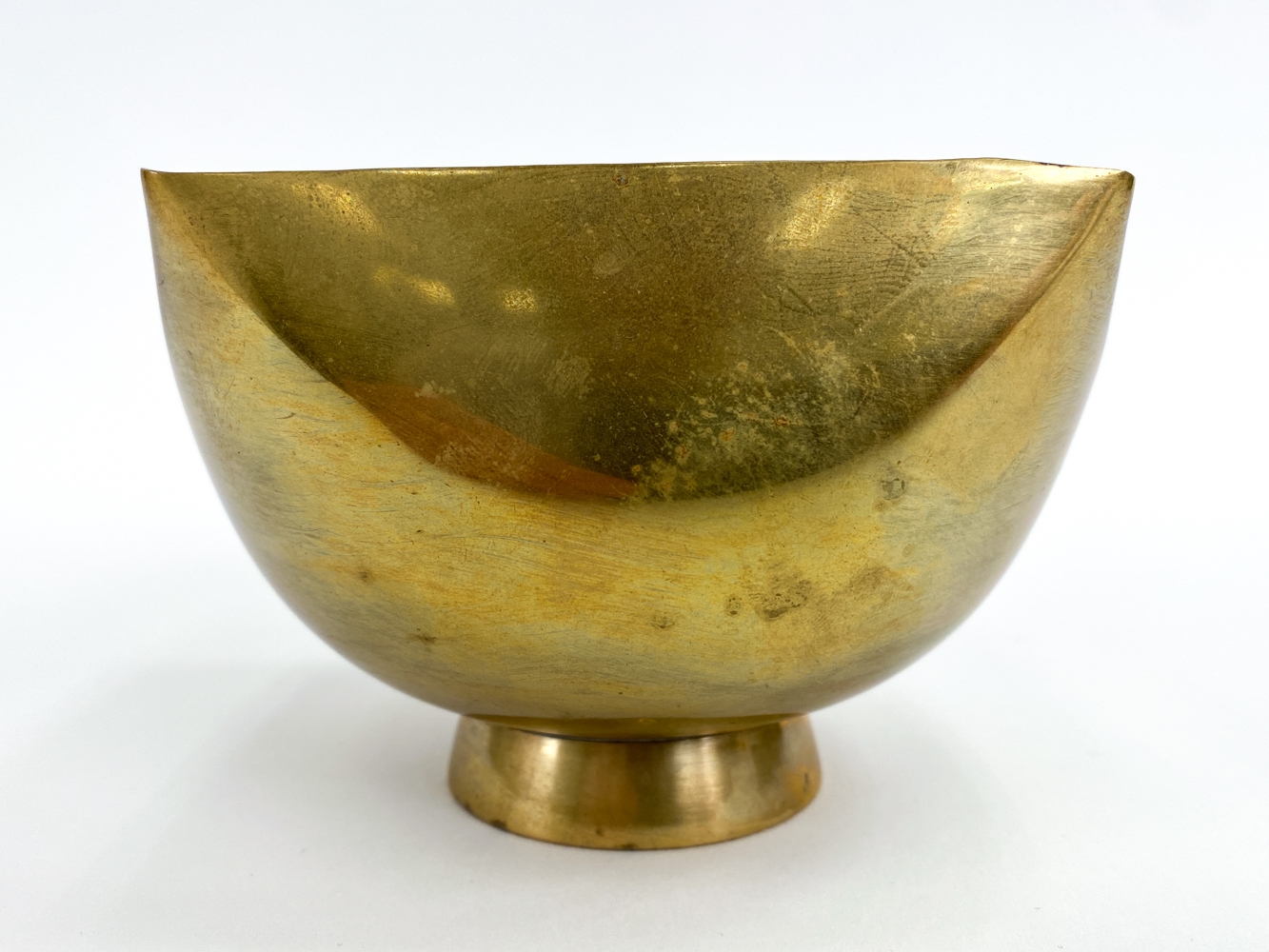 Ward Bennett | WARD BENNETT SMALL BRASS BOWL | MutualArt