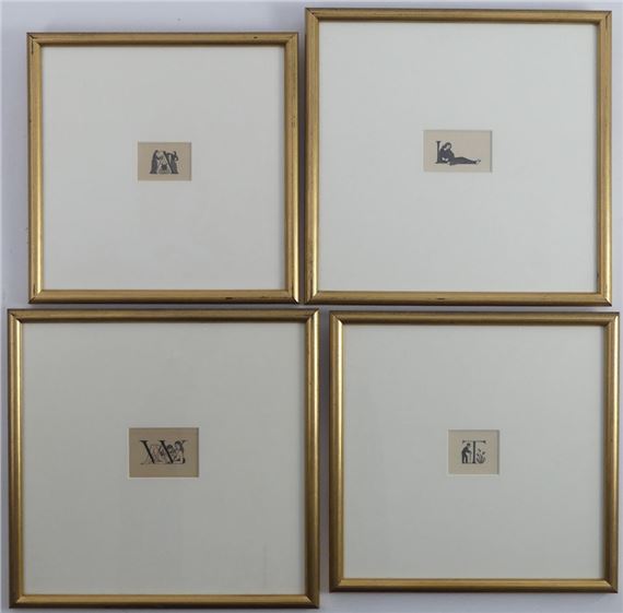 Eric Gill | Alphabet (Circa 1929) | MutualArt