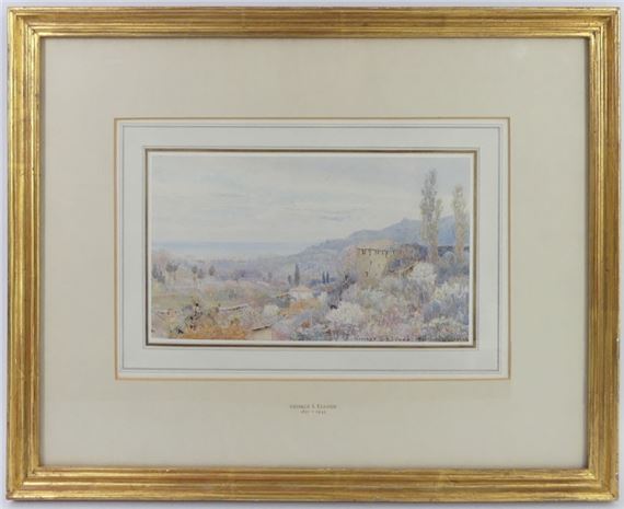 George Samuel Elgood | An Italianate Landscape (1905) | MutualArt