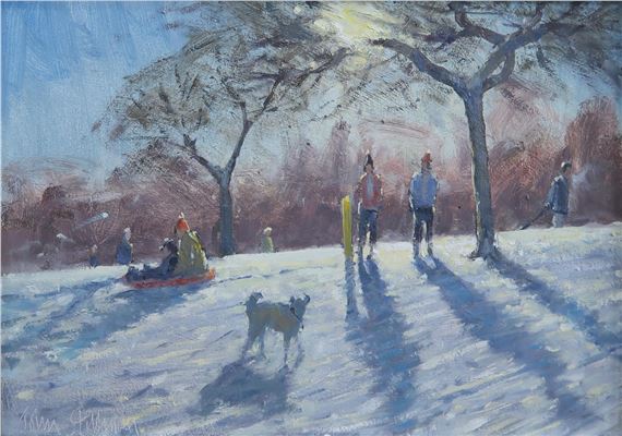 John Stillman | SNOW DAY | MutualArt