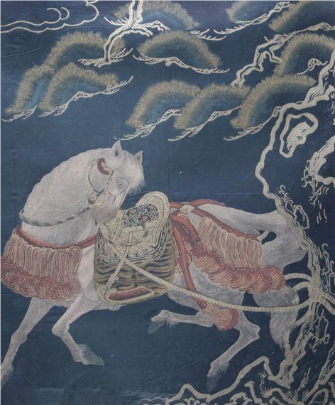 Charles Gillot | JAPANISE PRINT OF A HORSE | MutualArt