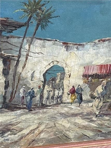 Heinrich Hartung | Heinrich Hartung Marrakech painting | MutualArt