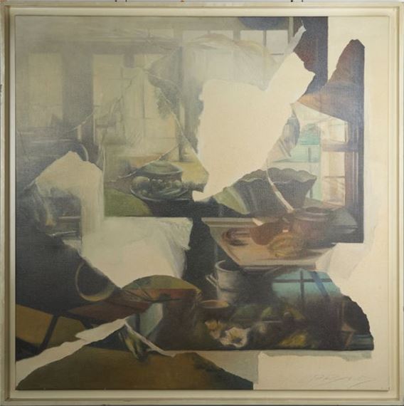 Gérard Larguier | Les déchirures d'une aptitude | MutualArt
