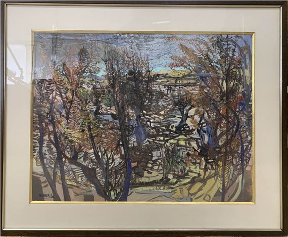 Louis Trabuc | paysages aux grands arbres | MutualArt