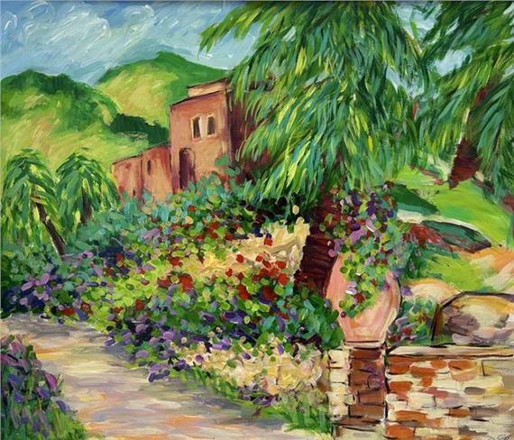 Erwin Steinhauser | House in landscape | MutualArt