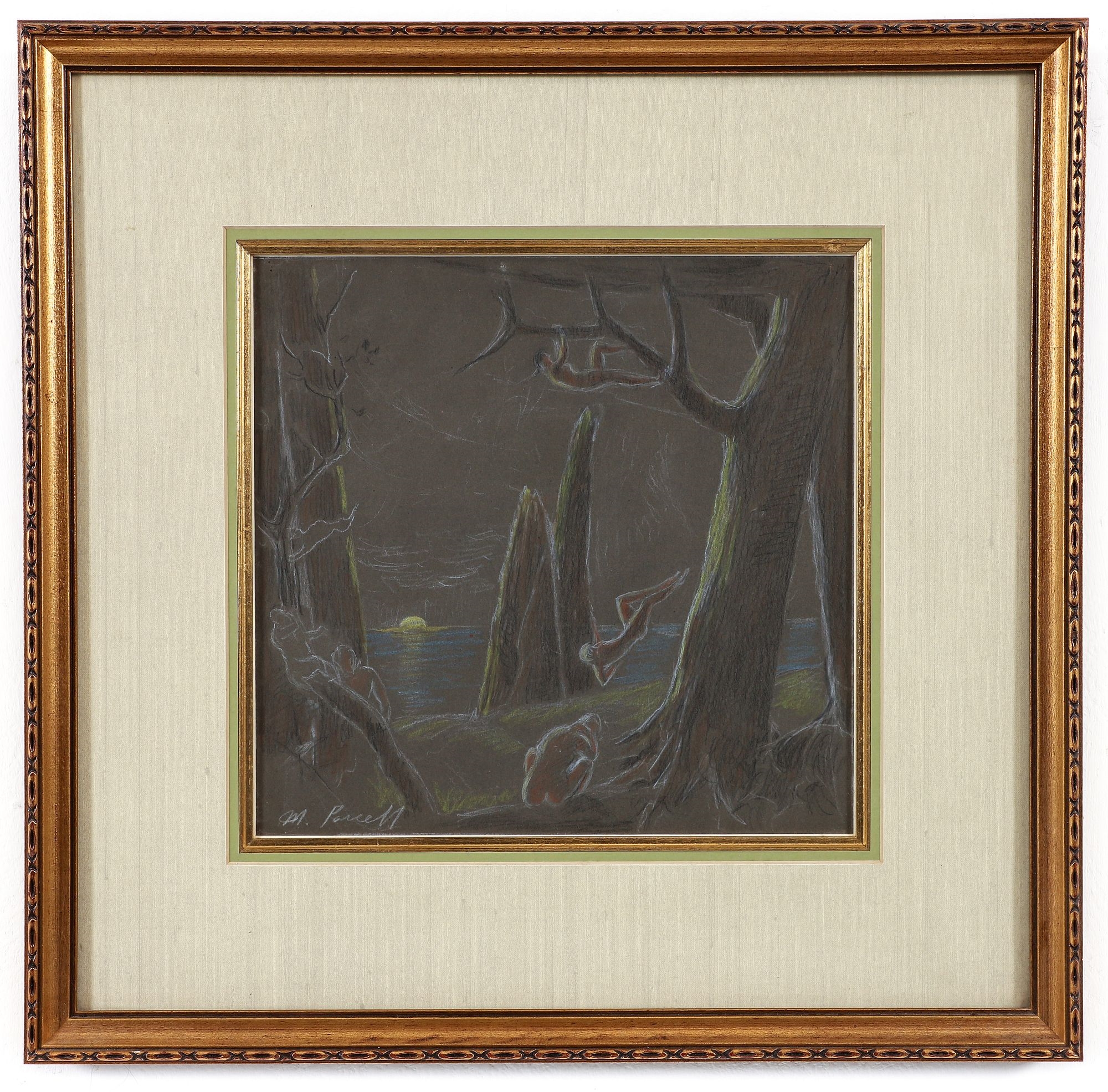 Malcolm Stephens Parcell | Malcolm Parcell Fantasy in Moonlight Oil ...