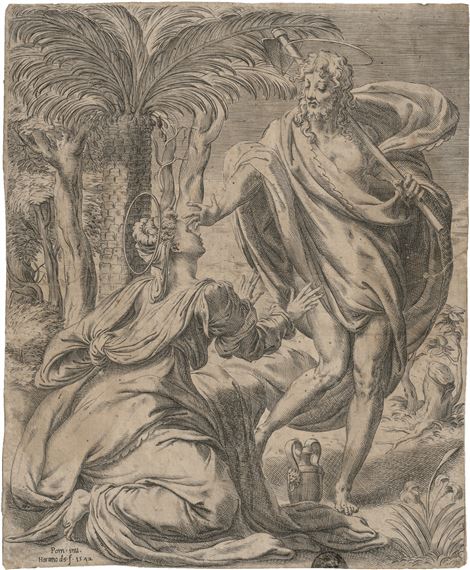 Pompeo Cesura | Noli me tangere (1572) | MutualArt