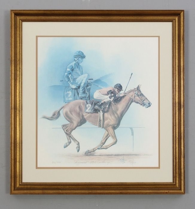 Fred Stone | 'Affirmed' Steve Cauthen Up! | MutualArt