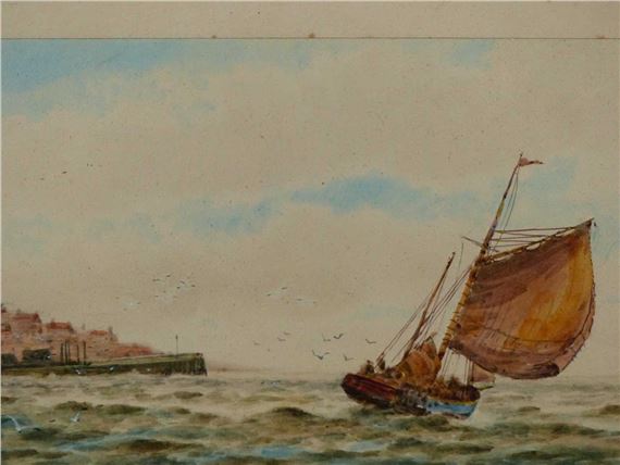 Henry Harding Bingley | Ships off the coast | MutualArt