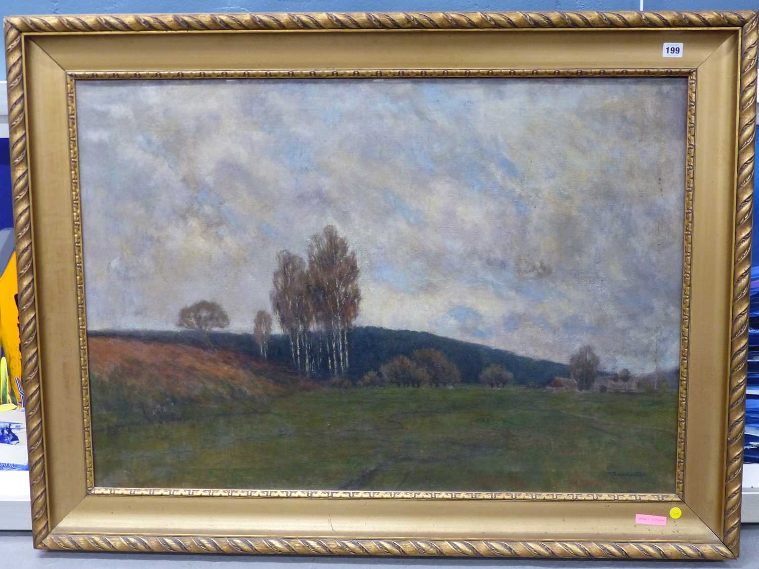 Hans Genehr | Extensive landscape with tall trees | MutualArt