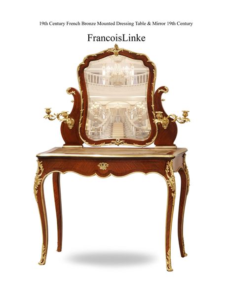 François Linke | 19th Century French Francois Linke Bronze Mounted ...