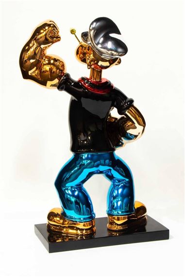 Jeff Koons | POPEYE (Black) | MutualArt