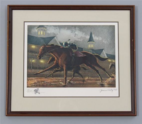 Jenness Cortez | 1988 Horse of the Year Alysheba Victorious in the 1988 ...