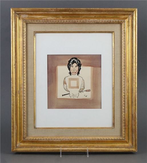 Pierre Bellocq | Caricature of Jockey in Payson Silks | MutualArt
