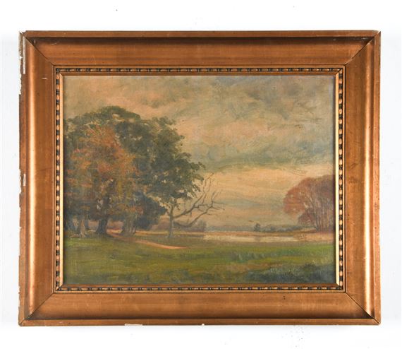 Th. Gullander | DANISH LANDSCAPE O/C | MutualArt