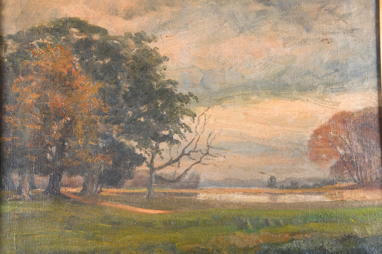 Th. Gullander | DANISH LANDSCAPE O/C | MutualArt