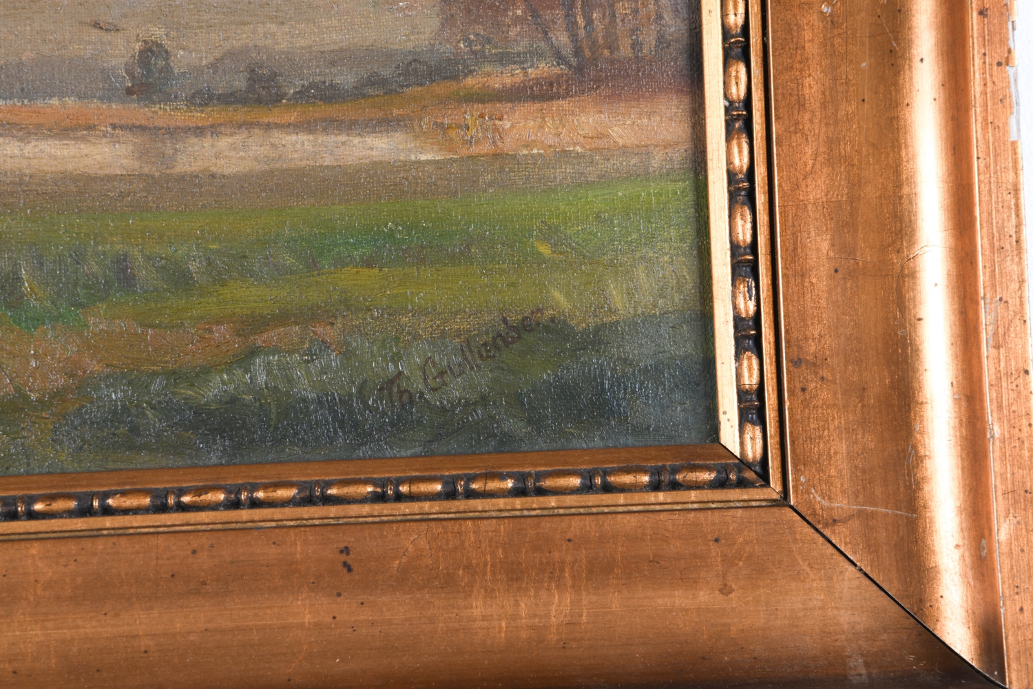 Th. Gullander | DANISH LANDSCAPE O/C | MutualArt