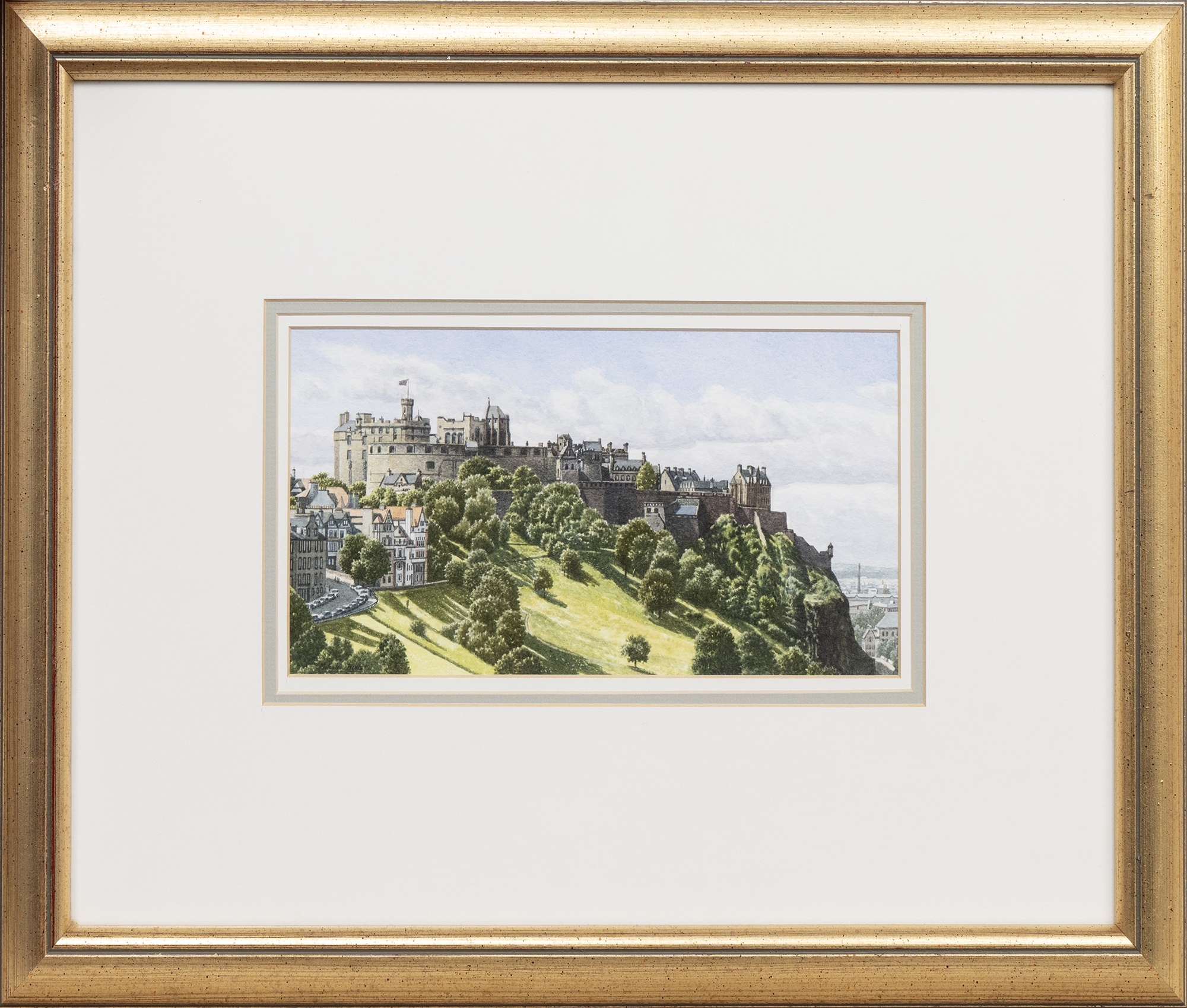 Malcolm Butts | EDINBURGH CASTLE | MutualArt