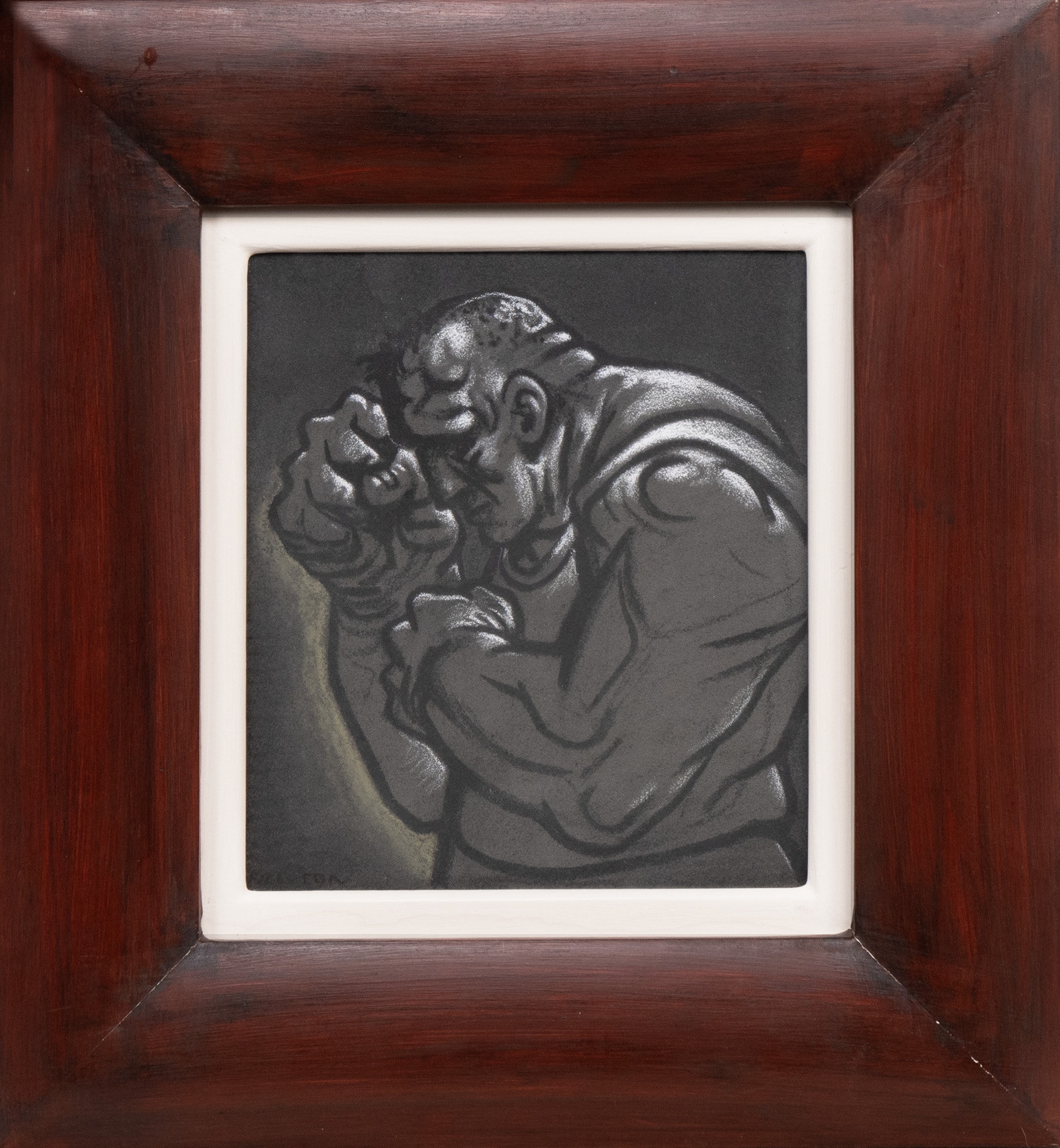 Peter Howson Obe | THE FIGHTER | MutualArt