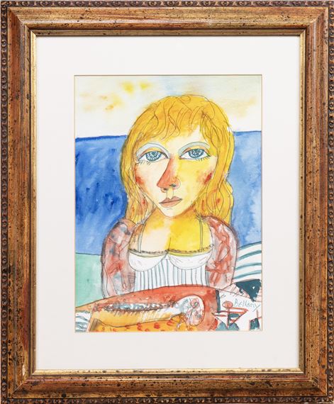 John Bellany | ITALIAN LADY | MutualArt