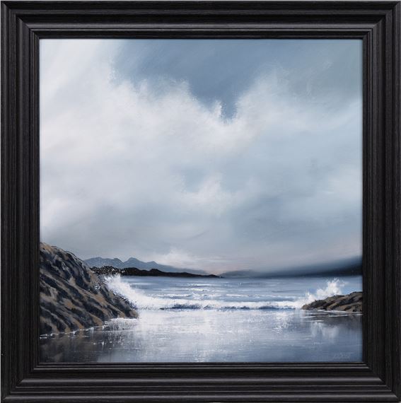 Darren Scott | CRASHING WAVE, CAMUSDARACH BEACH (2025) | MutualArt