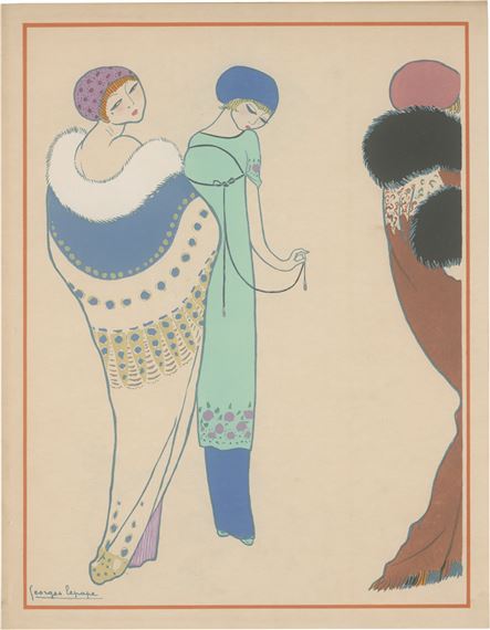 Georges Lepape | Les choses de Paul Poiret vues par Georges Lepape ...