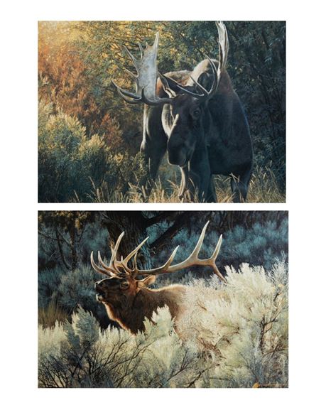 Carl Brenders | Two Carl Brenders limited edition reproductions | MutualArt