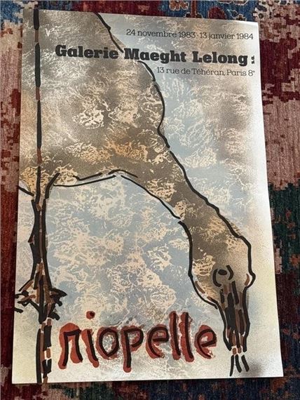 Jean-Paul Riopelle | Galerie Maeght Lelong exhibition poster | MutualArt