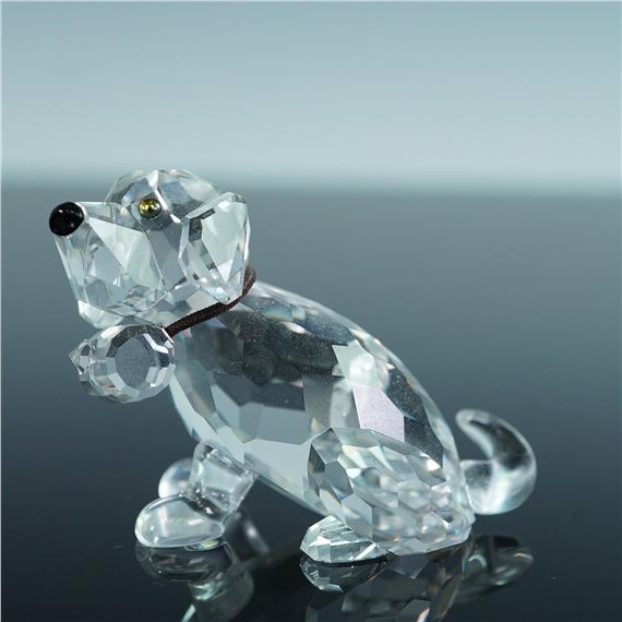 Swarovski | Swarovski Crystal Figurine, St Bernard Puppy (1996 - 2004 ...