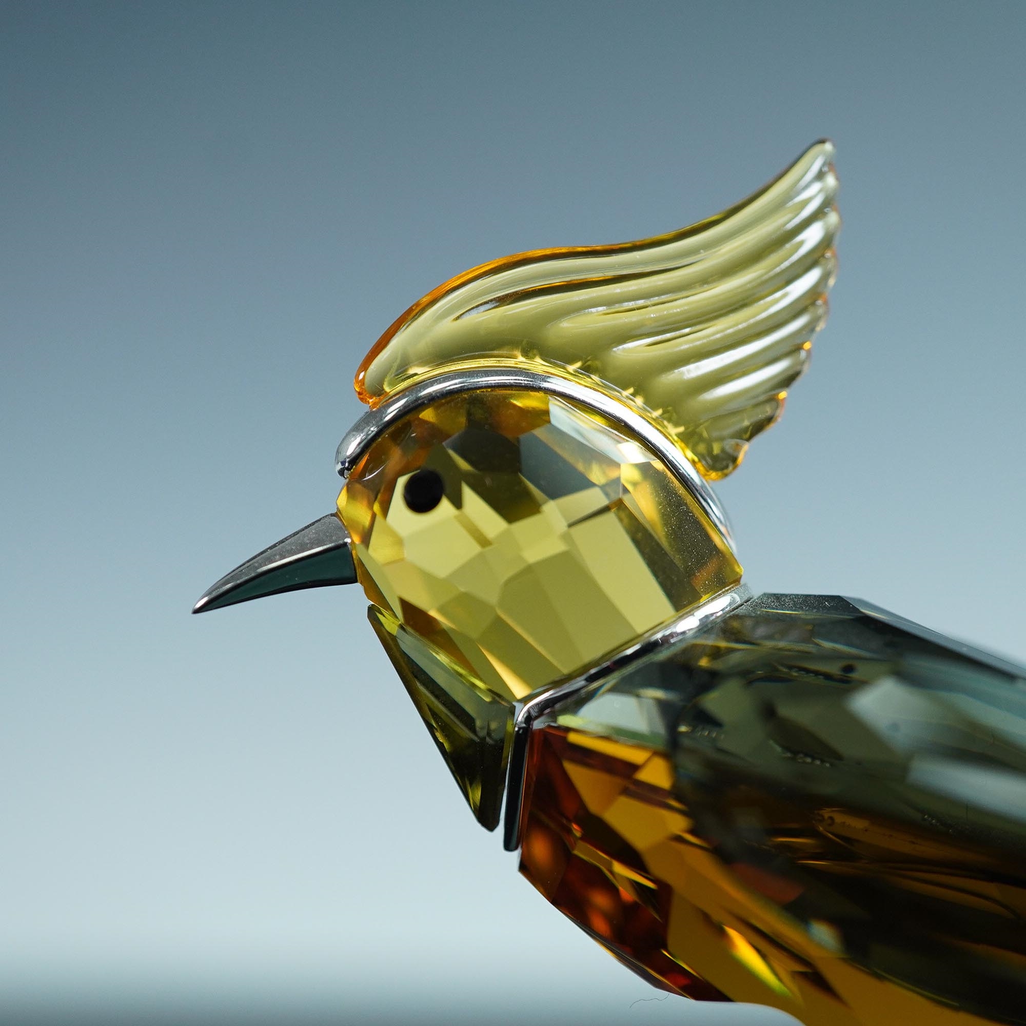 Swarovski | Swarovski Crystal Paradise Bird Figurine, Bonriki Topaz ...