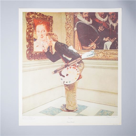 Norman Rockwell | Norman Rockwell Print, The Critic | MutualArt